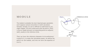 Gear Tooth Nomenclature.pptx | Physics | Science