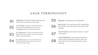 Gear Tooth Nomenclature.pptx | Physics | Science