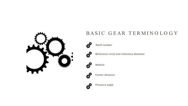Gear Tooth Nomenclature.pptx | Physics | Science