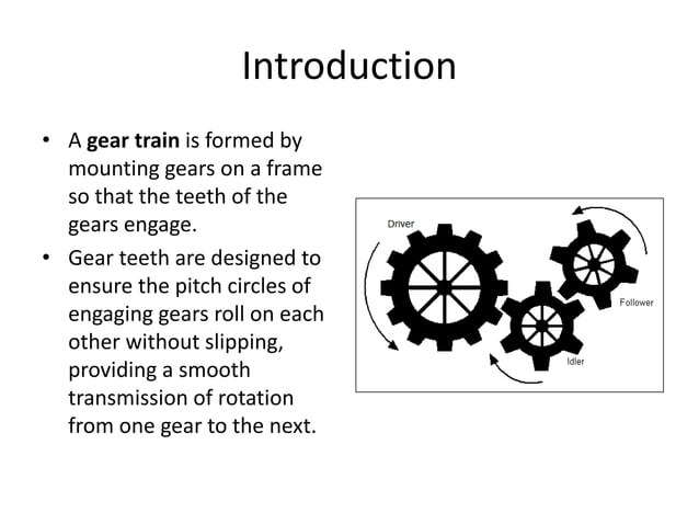 Gear Train | PPT