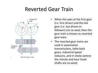 Gear Train | PPTX