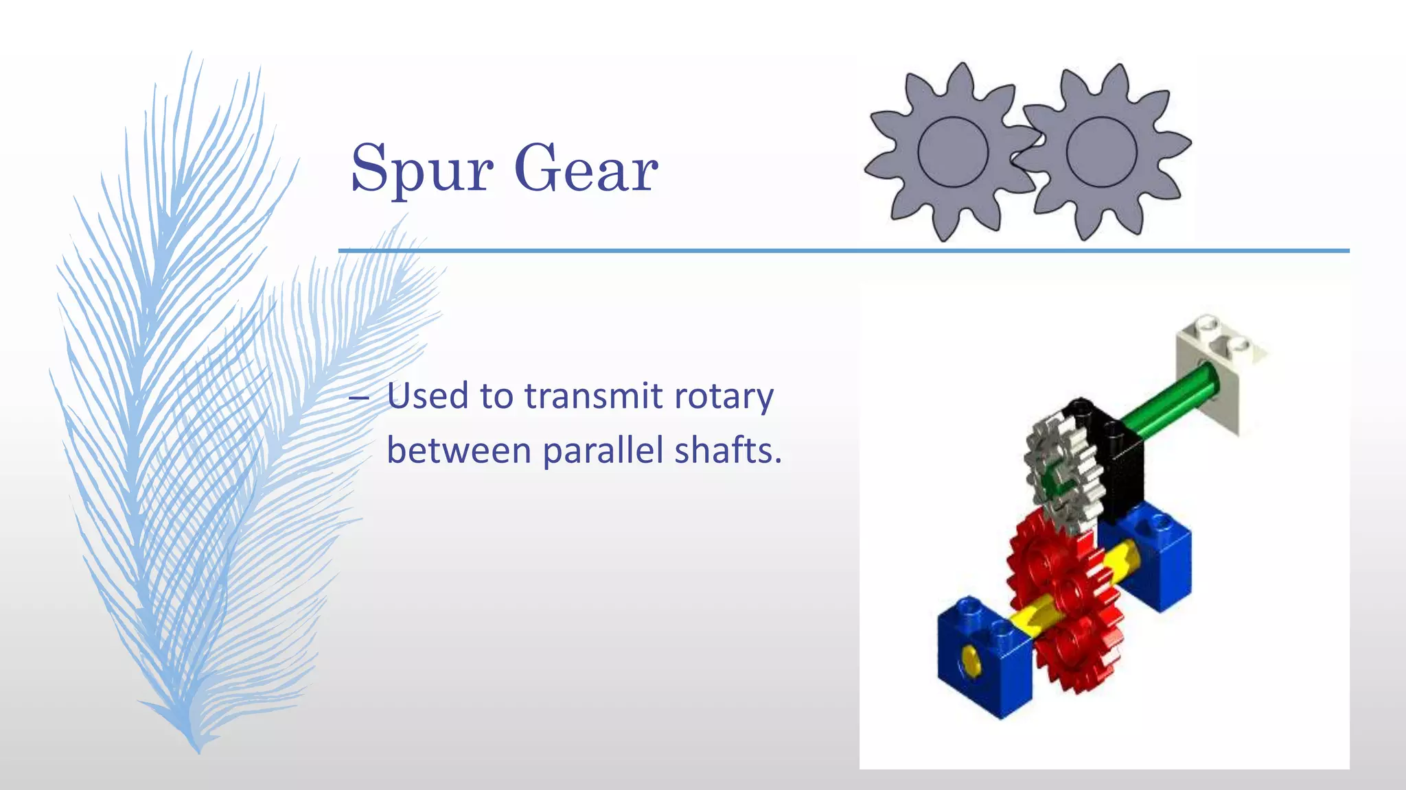 Presentation - Gear train | PPTX