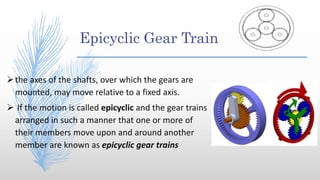 Presentation - Gear train | PPT