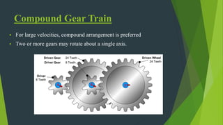 What Is Gear trains | PPTX | Off-Road Vehicles | Auto Body Styles