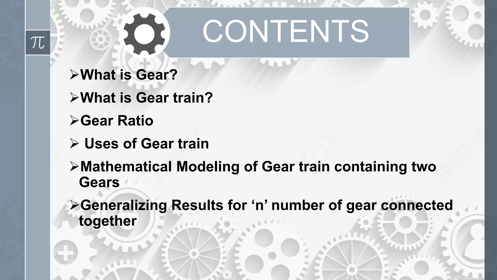Gear train | PDF | Physics | Science
