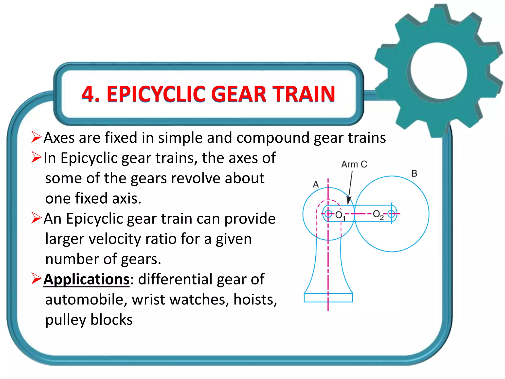 Gear train | PPTX