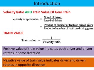 Gear train | PPT