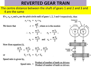 KOM-UNIT4-Gear train | PPTX