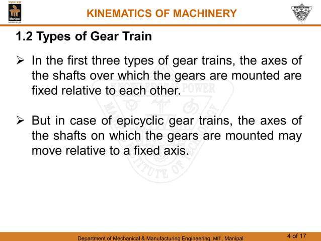 Gear Train.pdf . | PPT