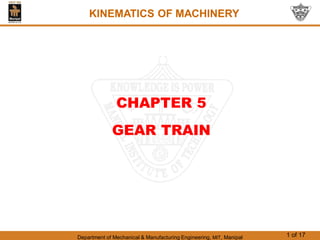 Gear Train.pdf . | PPT