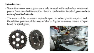 Gear trains | PPT