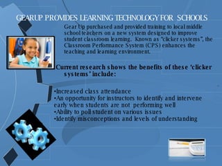 Gear Up Presentation 2008 2009 | PPT | Secondary Education | Education