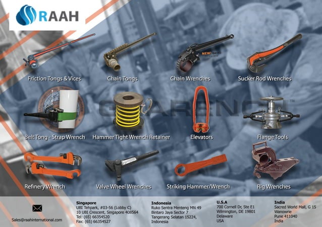 GearWrench (RAAH Safety / RAAH International) | PDF
