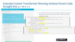 Ge aviation spark application experience porting analytics into py spark ml pipelines | PPT