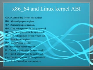 Design and Implementation of Shellcodes. | PPT