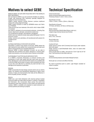 Gebe Furniture Catalog: Inspiring Design | PDF