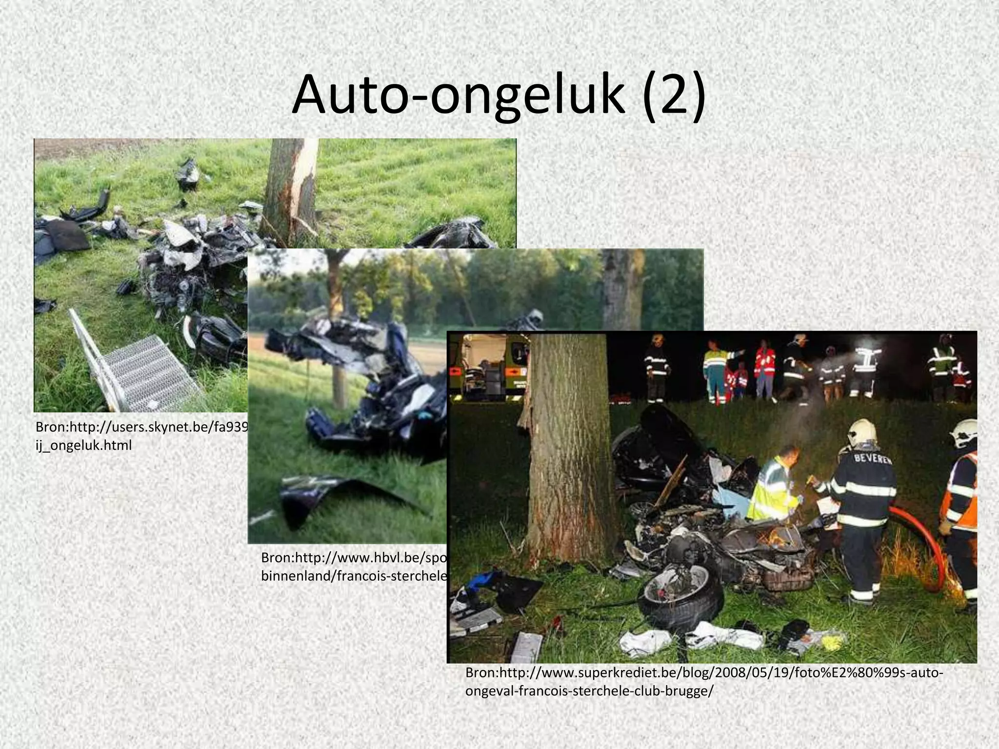 Gebeurtenis Francois Sterchele | PPT