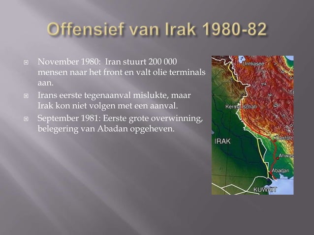 Irak-Iran oorlog | PPT