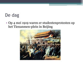 De 4 mei-beweging | PPTX