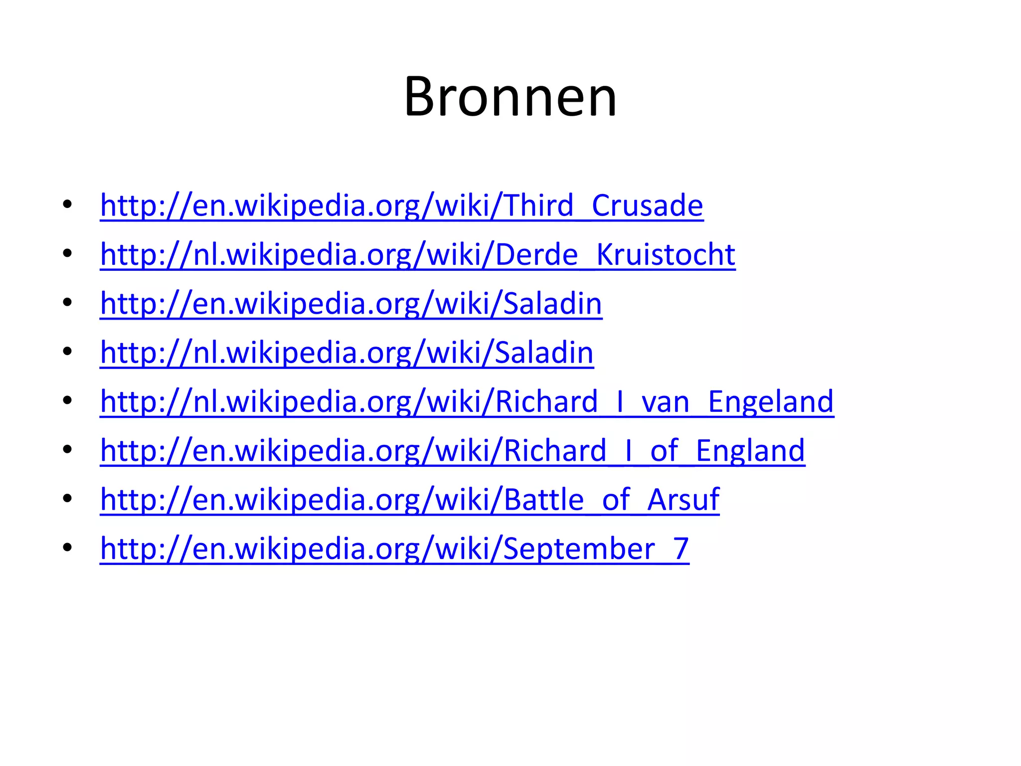 The battle of Arsuf | PPT