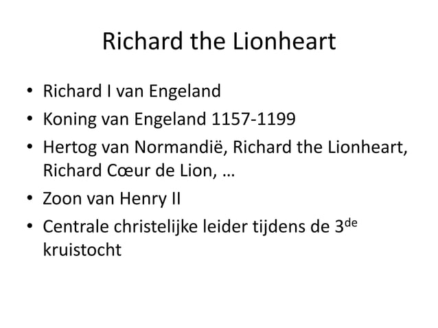 The battle of Arsuf | PPT