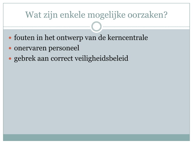 Kernramp Tsjernobyl | PPTX