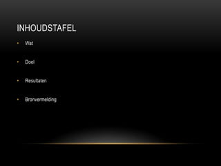 Gebeurtenis | PPT | Free Download