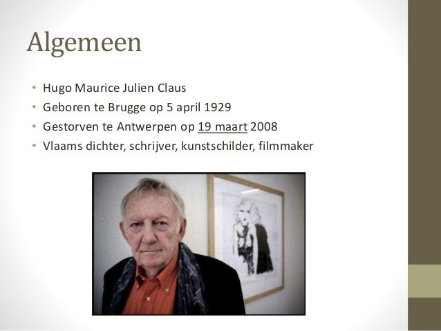 Hugo Claus - Alchetron, The Free Social Encyclopedia