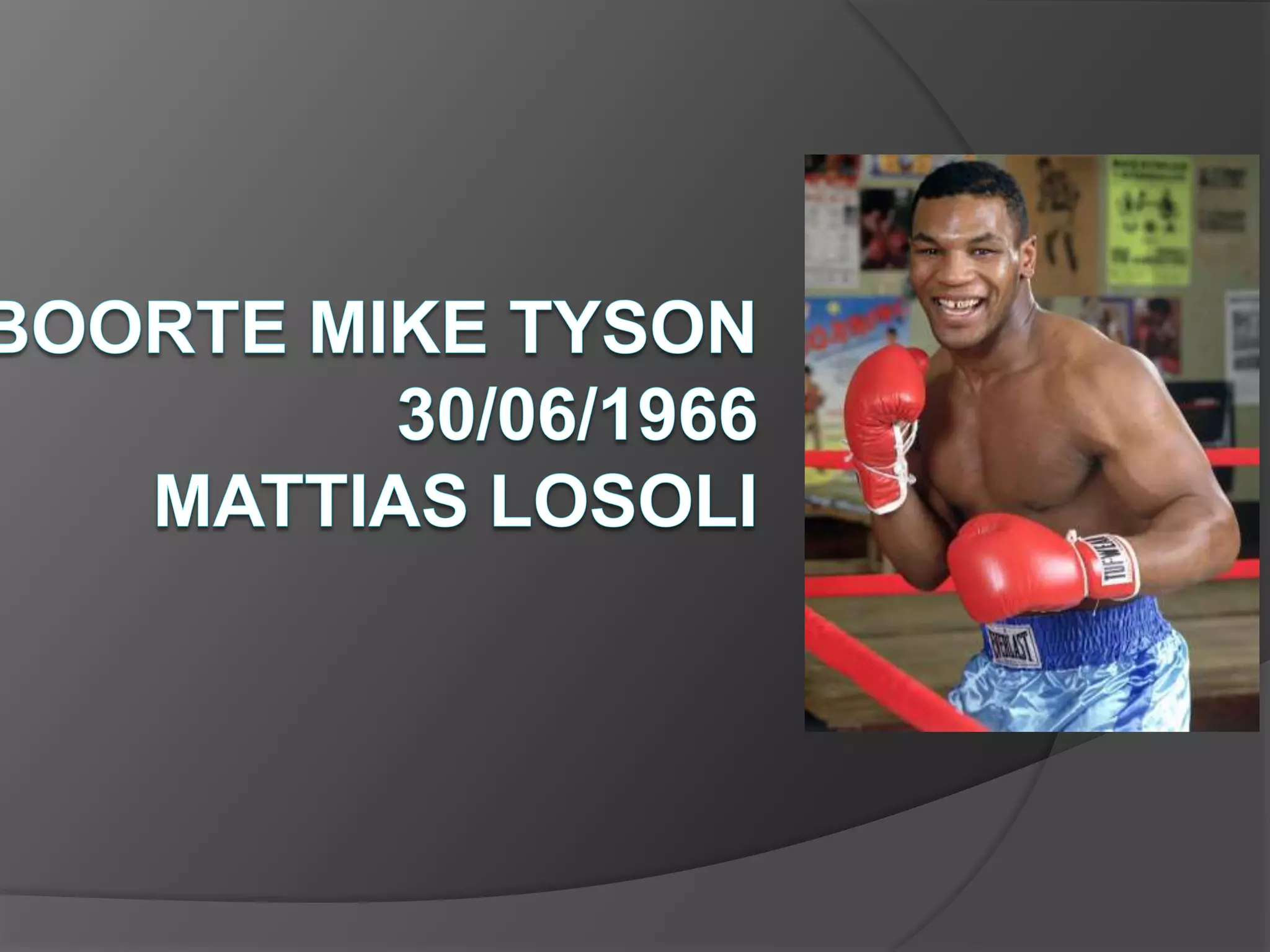 Mike tyson | PPTX