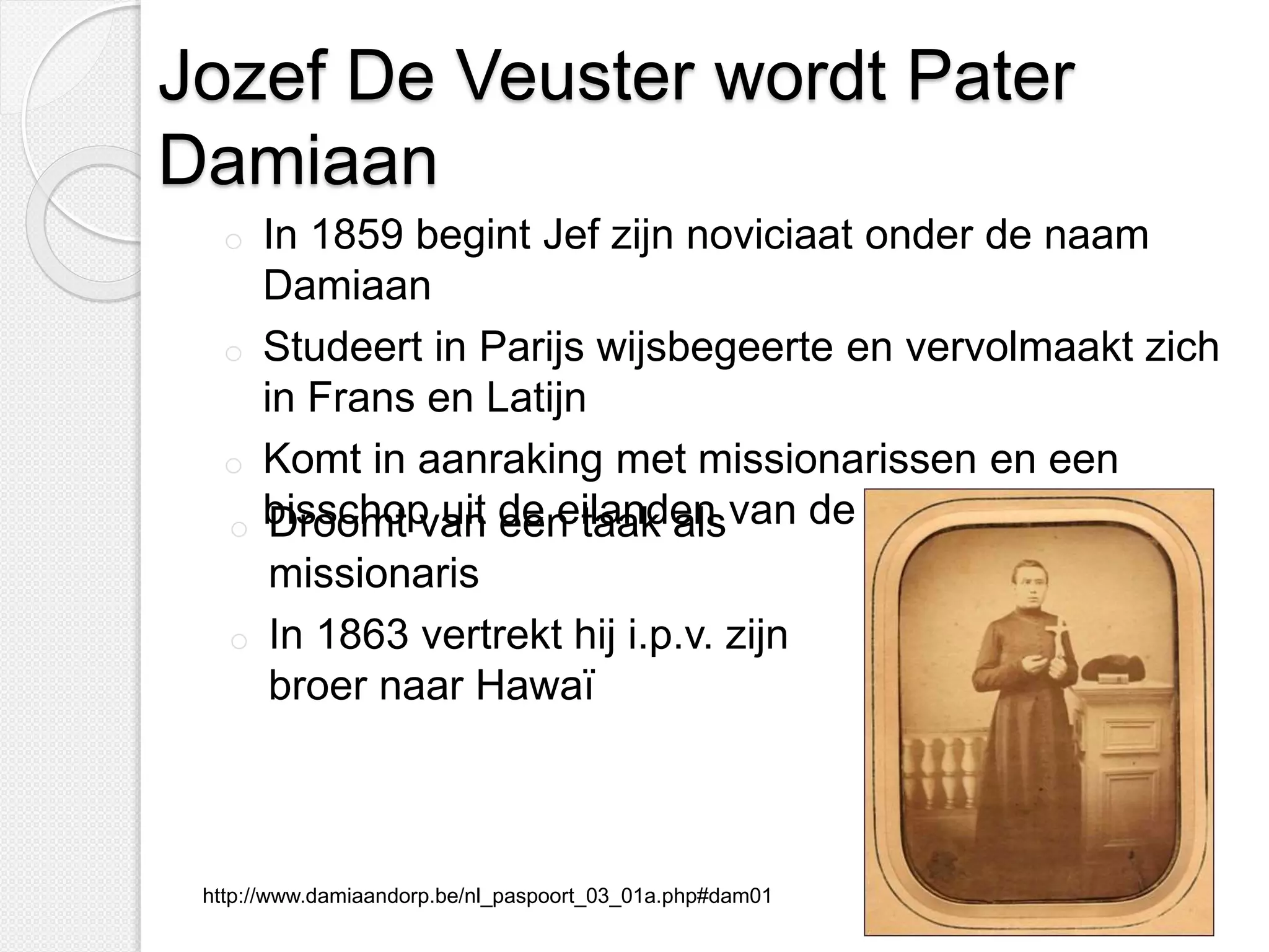 Gebeurtenis_Pater Damiaan | PPT