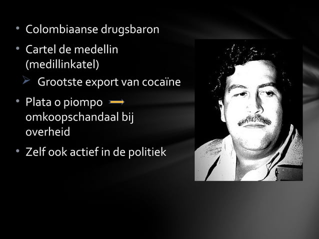 Pablo Emilio Escobar | PPT