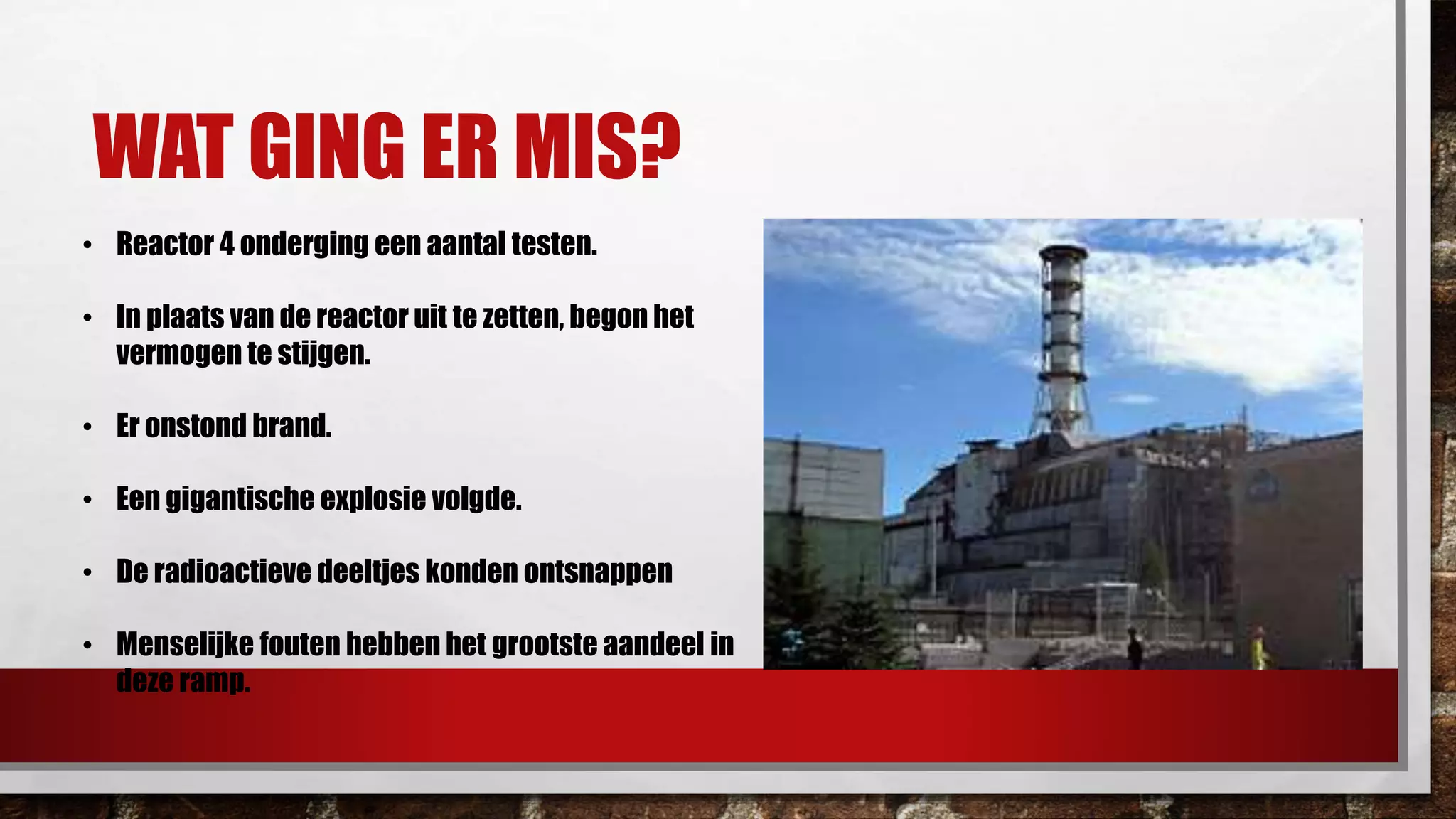 Kernramp Tsjernobyl | PPTX | Disasters