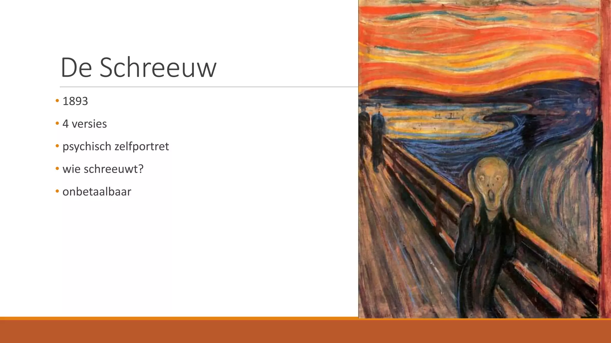 Herovering 'De Schreeuw' | PPT