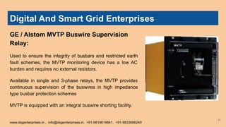 Ge busbar protection numerical relays | PDF