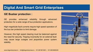 Ge busbar protection numerical relays | PDF