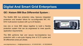 Ge busbar protection numerical relays | PDF