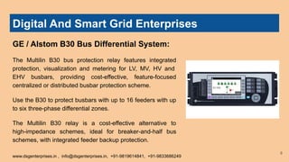 Ge busbar protection numerical relays | PDF