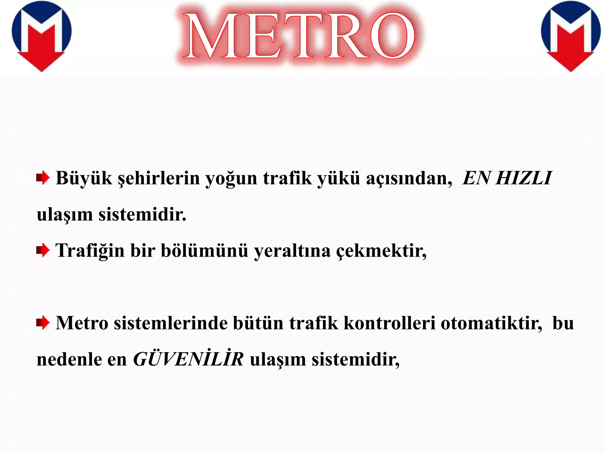 Gebze metro projesi | PPTX
