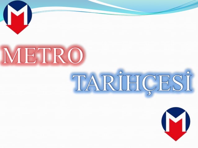 Gebze metro projesi | PPTX