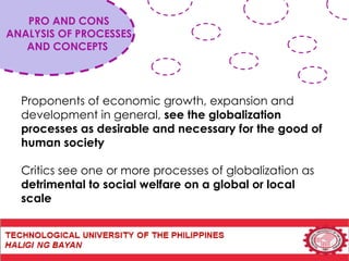 Globalization(Ideas, concepts and updates) presentation | PPT