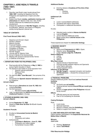 Comprehensive Overview of the Rizal Law and José Rizal's Legacy | PDF