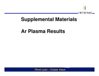 Simulation of Magnetically Confined Plasma for Etch Applications | PPT
