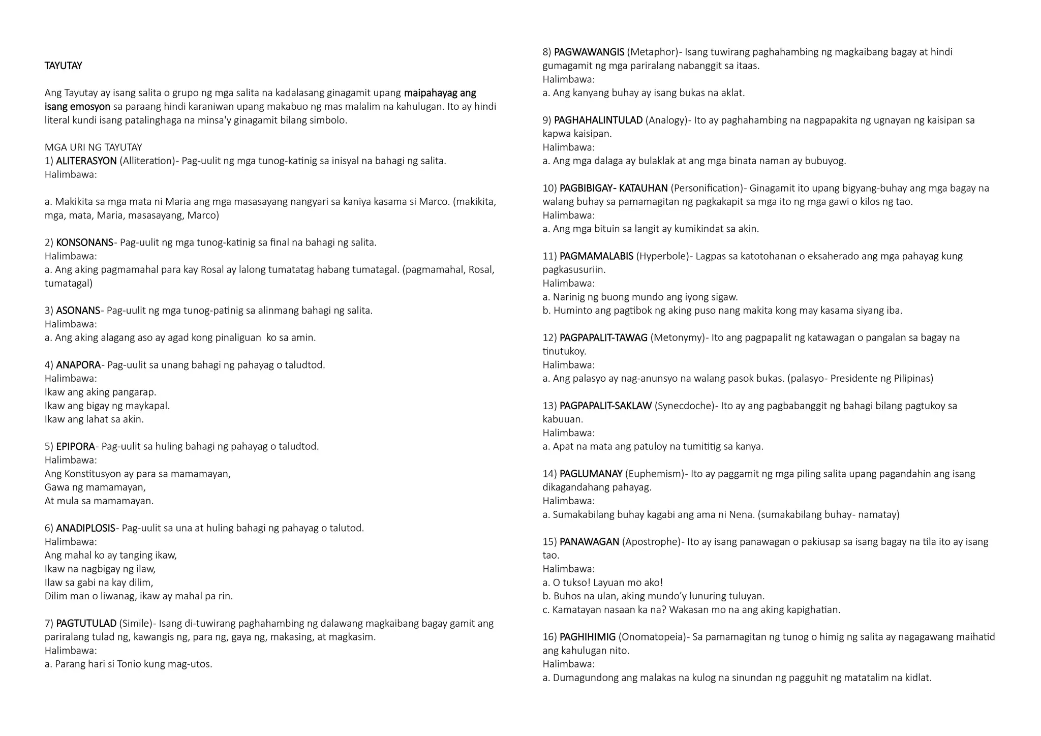 GEC10_Masining_Na_Pagpapahayag_Notes.docx