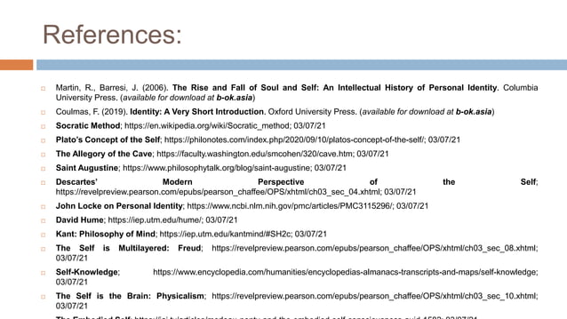 GEC 1 Understanding the Self (Module 1: A Philosophical Journey to ...