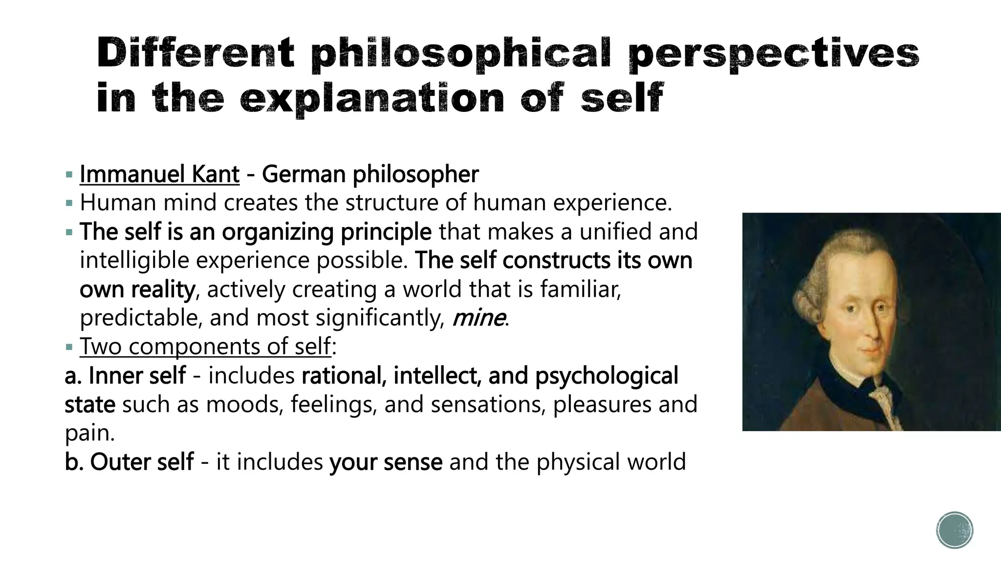 the self from various perspective the self from various perspective the ...
