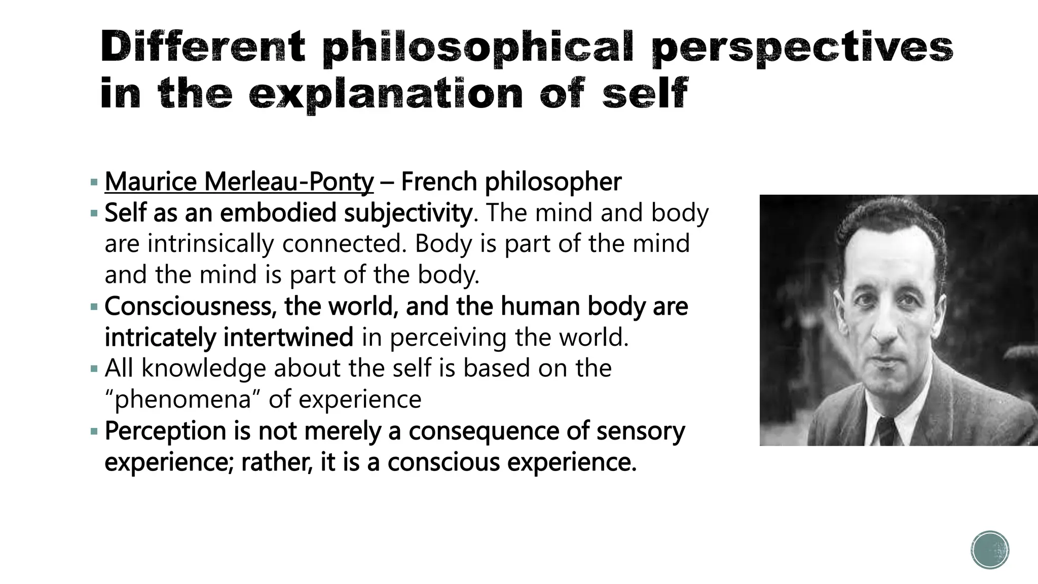 the self from various perspective the self from various perspective the ...