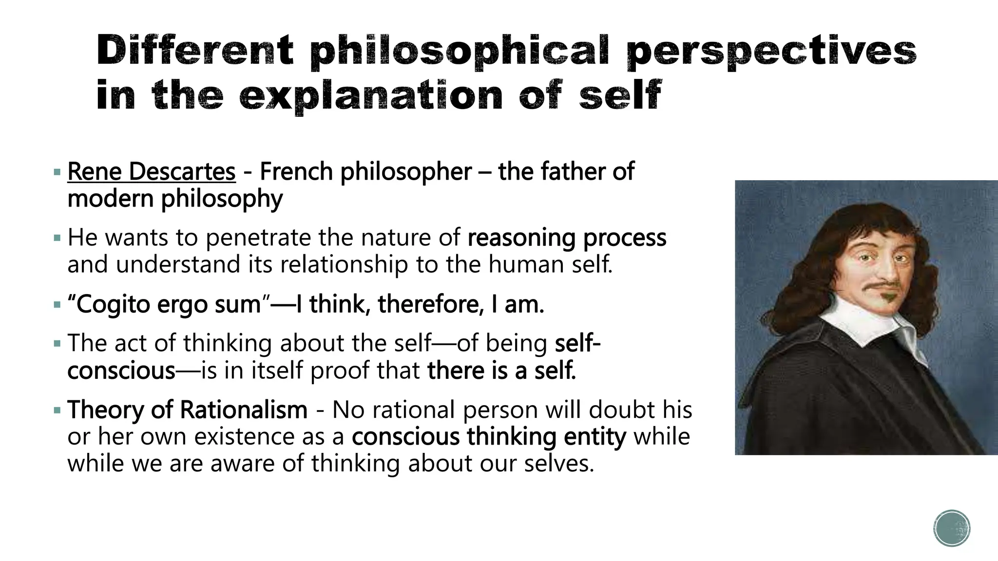 the self from various perspective the self from various perspective the ...