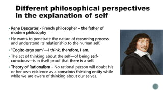 the self from various perspective the self from various perspective the ...