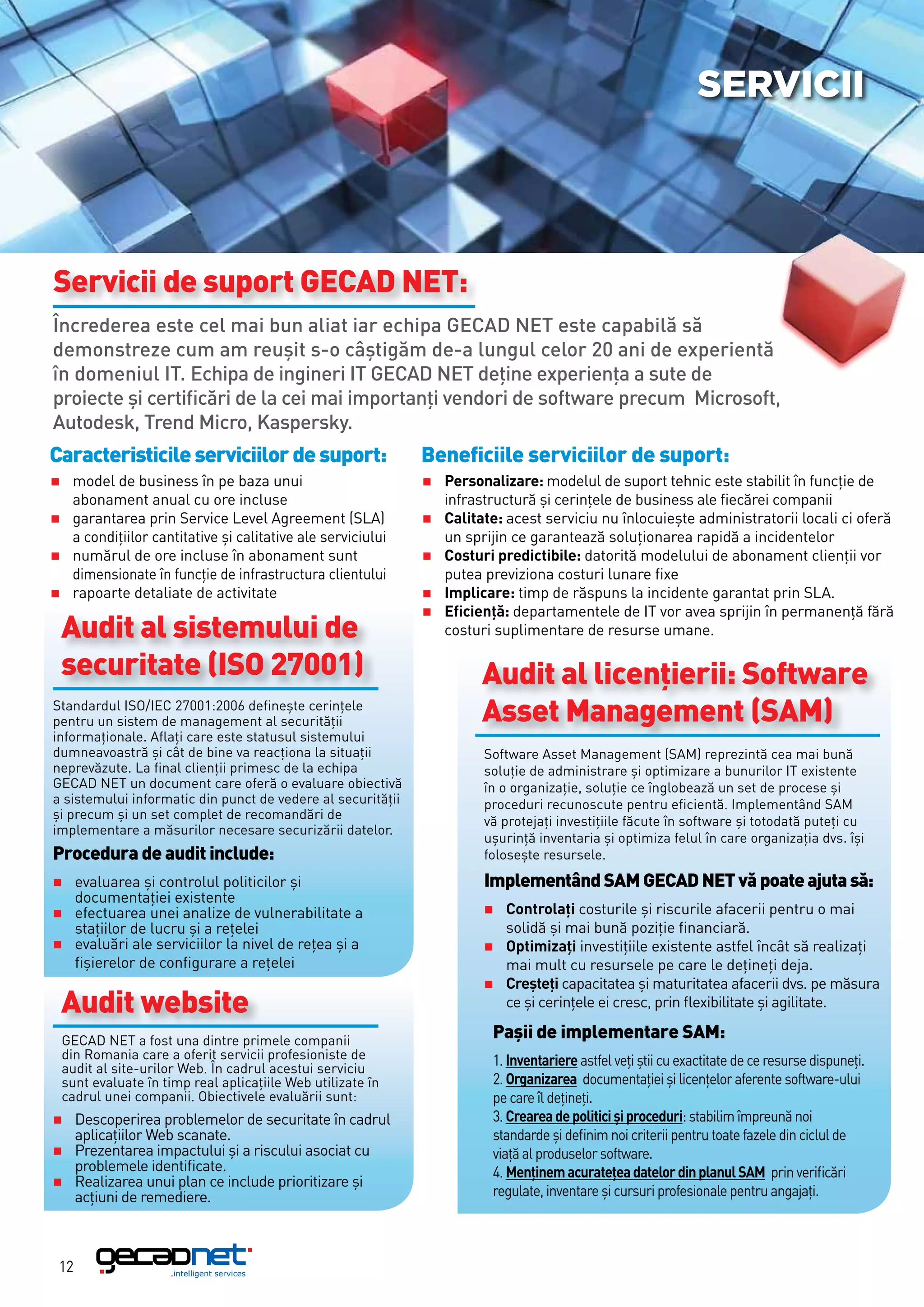 GECAD NET CORPORATE PROFILE | PDF