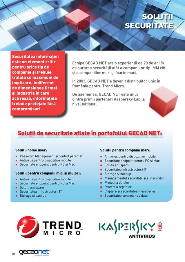 GECAD NET CORPORATE PROFILE | PDF